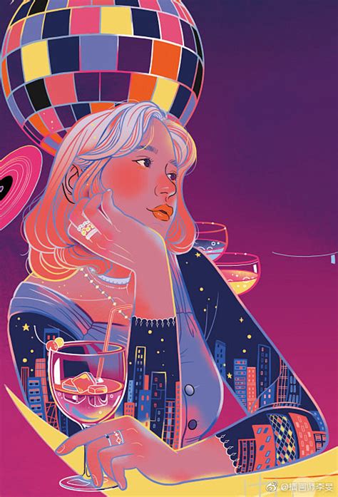 插画师李旻的微博 微博