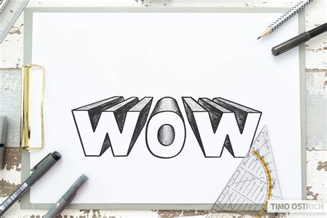 How To Draw D Block Letters