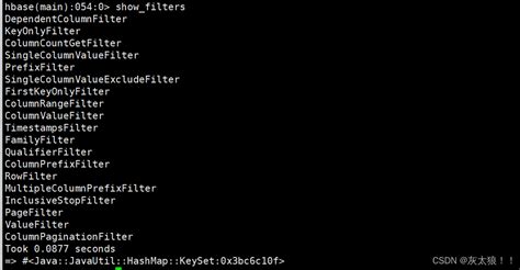 Hbase的shell命令(详细) Hbase的shell命令(详细)