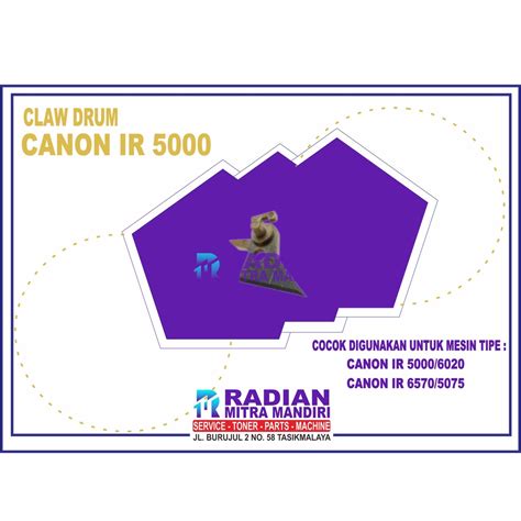 Mesin Claw Drum Fotocopy Canon Engine Ir5000 Ir6000 Ir5020 Ir6570 Ir5075 Shopee Malaysia