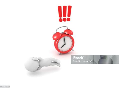 3d 캐릭터 자명종 울리는 비록 일어나 싶지 않습니다 과로에 대한 스톡 벡터 아트 및 기타 이미지 과로 기업 재무와 산업 기진맥진 Istock