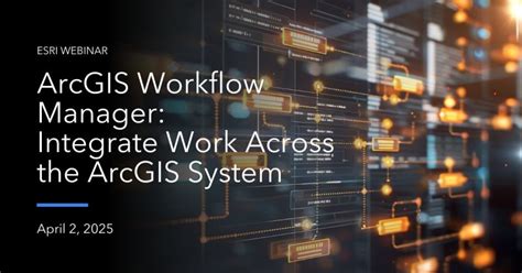Esri Tiešsaistes Seminārs Arcgis Workflow Manager Integrate Work