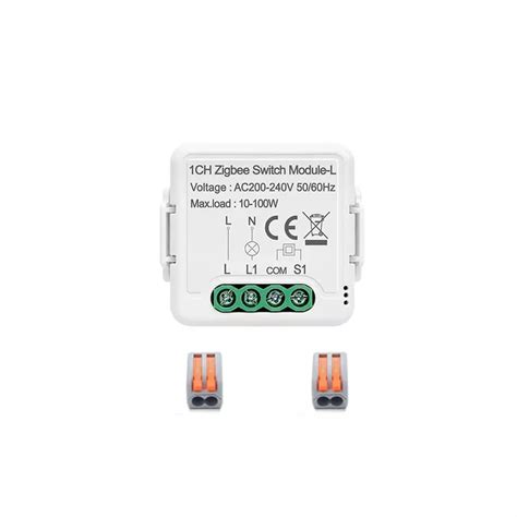Generico Módulo Interruptor Tuya Zigbee 3 0 Sin Neutro 1 Canal