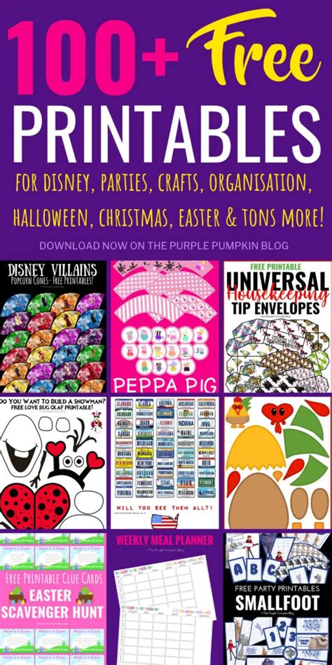 200 Free Printables To Download And Print At Home