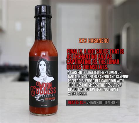 The Goddesses Moon Goddess Hot Sauce Co