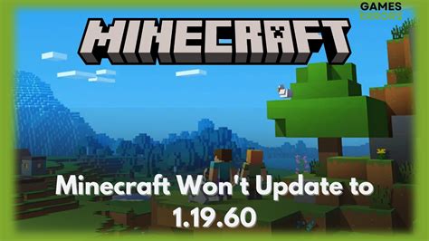 Minecraft Wont Update To 11960 How To Force It
