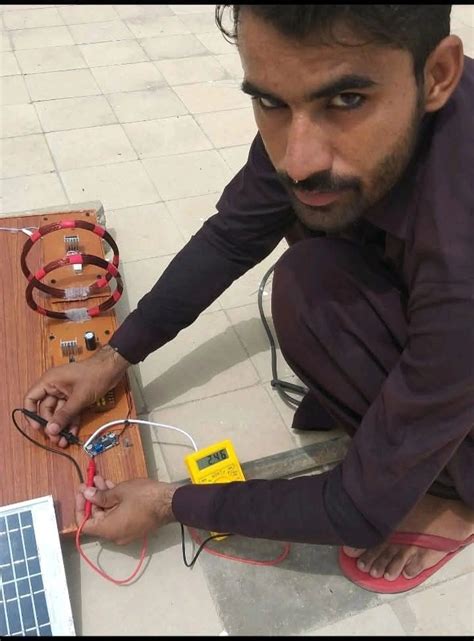 a wireless power transmission project involves the development of a system… shoaib ali dharejo