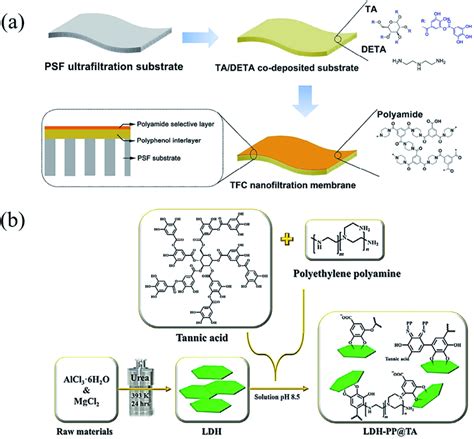 A A Polyphenol Interlayer Coated Onto A Polysulfone Psf