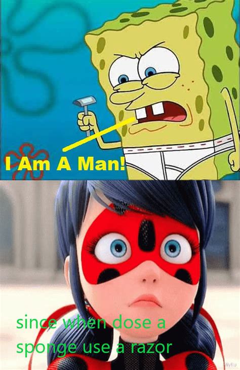 Ladybug Asks Spongebob By Xxyellowdrakkenxx On Deviantart