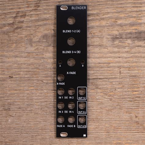 Blender Black Panel Mork Modules