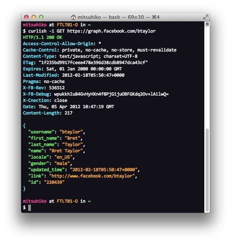 Curlish — A Wrapper Around Curl Written In Python That Supports Oauth 2