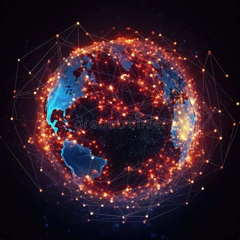 Innovative Communication Tech Concept Of A Globally Connected World