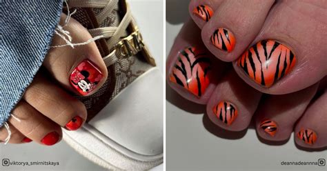 Toe Mendeous Red Toe Nails That Make Your Eyes Pop