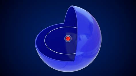 Hydrogen Atom D Model TurboSquid
