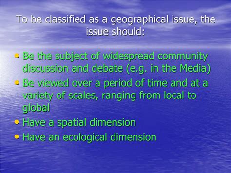 Ppt What Are Geographical Issues Powerpoint Presentation Free