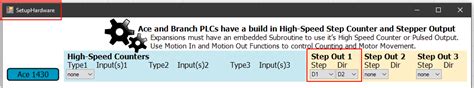 How To Start And Stop A Stepper Motor With 2 Push Buttons Support Of Ace Automation Europe
