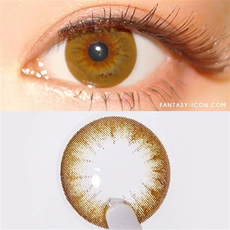 Magic Chocolate Brown Colored Contacts For Astigmatism Toric Lens