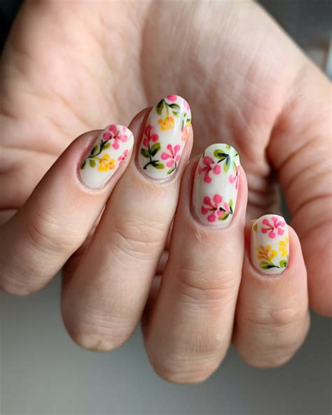 Spring Nail Art Designs 2025 Fresh Short Gel And Acrylic Trends