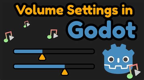 volume settings tutorial for godot 4 youtube