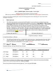 Submax Worksheet Name Lab Section Day Time Submaximal Prediction Of VO Max Points Part A