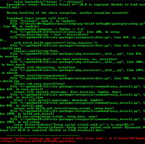 Command Python Setuppy Egginfo Failed With Error Code 1 · Issue 140 · Facebookprophet · Github