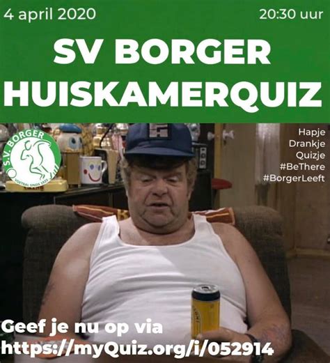 Sv Borger 🟢⚪️ Sv Borger Presenteert De Huiskamerquiz