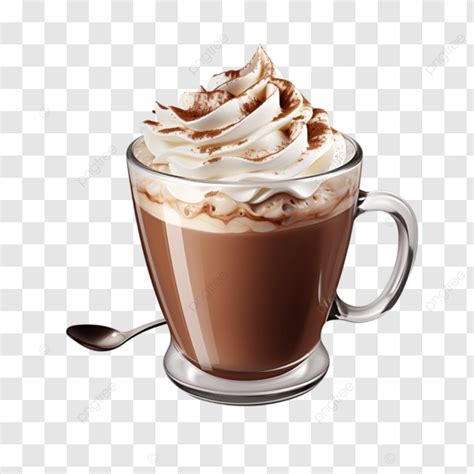 푹신한 휘핑 크림을 얹은 초콜릿 컵 더운 컵 초콜릿 Png 일러스트 및 이미지 에 대한 무료 다운로드 Pngtree