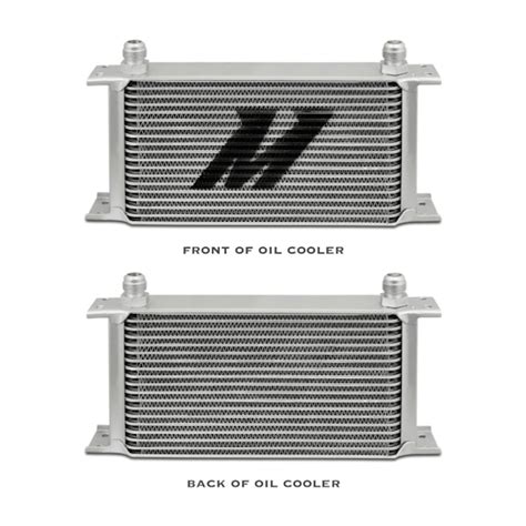 Oil Cooler Mishimoto Mmoc 19 Universal 19 Row Aluminum Silver