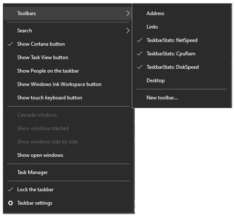 Displaying System Stats In Real Time On Windows Taskbar Nextofwindows Com