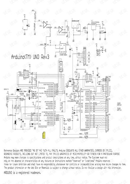 Arduino Uno Rev3原理图资源 Csdn下载