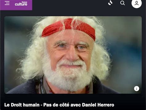 Daniel Herrero Avec Le Dh Sur France Culture Hiram Be