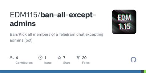 Github Edm115ban All Except Admins Bankick All Members Of A