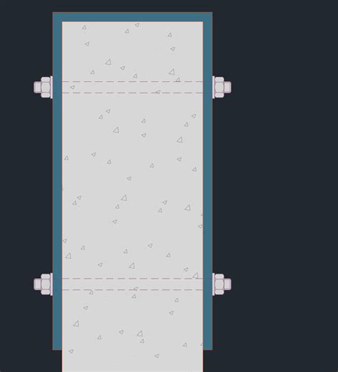 Solved Threaded Rod With Nuts On Both Ends Autodesk Community