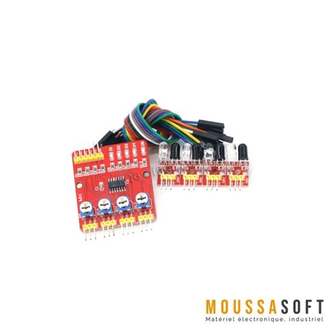 Module Suiveur De Ligne 4 Voies Moussasoft
