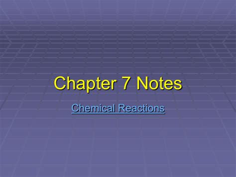 Chapter 7 Notes