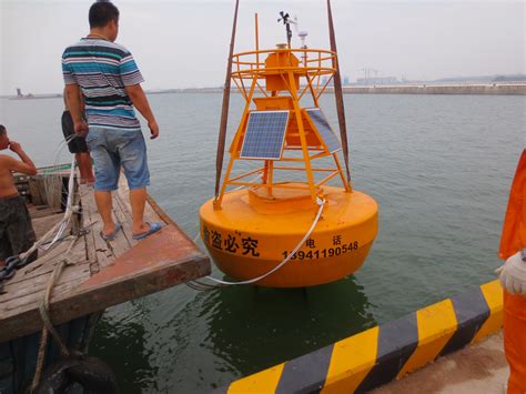 新型3m海洋环境监测浮标为第十二届全运会海上比赛项目保驾护航