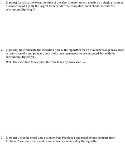 recall the lu factorization algorithm discussed in