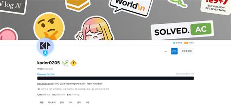 알고리즘 입문자를 위한 백준 솔브닥 solved ac 사용백과