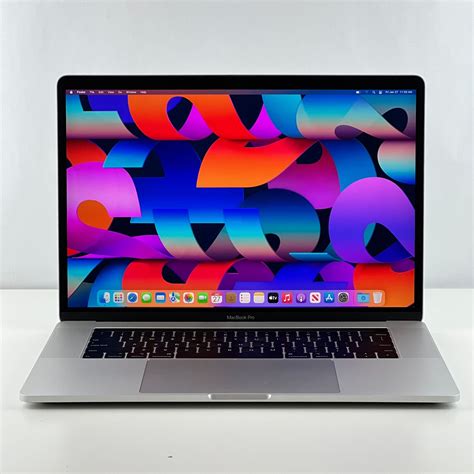 15 Macbook Pro 2018 26 I7 32gb 512gb Ssd 560x Sonoma Touch Bar Silver