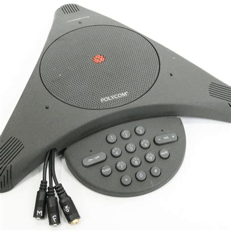 Teléfono Con Altavoz De Polycom Activado Por Interruptor Y Marcación