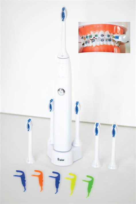 Braces Electric Toothbrush With 6 Heads Uk Health