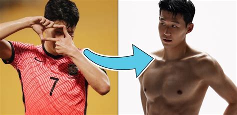 For Free Soccer Star Son Heung Min Poses In Only Underwear For Sexy
