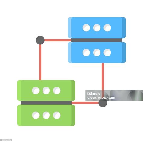 Transfer Data Antar Server Komputer Yang Terhubung Tanda Konektivitas