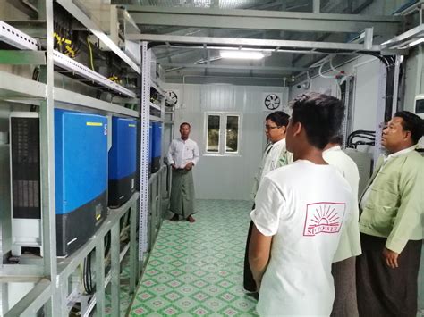 ကန့်ဘလူမြို့နယ် ချောင်းရှည်ကျေးရွာတွင် ဆိုလာအသေးစား ဓာတ်အားစနစ်ဖြင့် ၂၄ နာရီ မီးရရှိ Myanmar