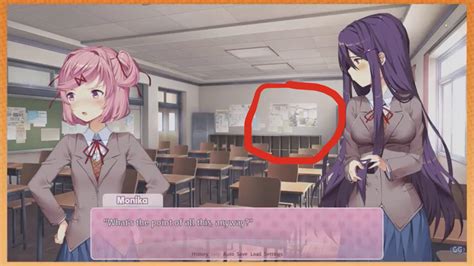 Today I Discovered This Poster That Appears After A Certain Point… R Ddlc