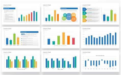 Data Charts And Data Driven Powerpoint Templates Incl Charts