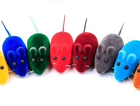 Porters Mouse Rubber Rascal Squeaky Mouse