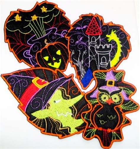 CSS Halloween Coasters C Some Stitches