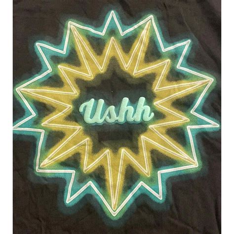 Usher Neon Caesars Palace Las Vegas Merch Black Tshi… Gem