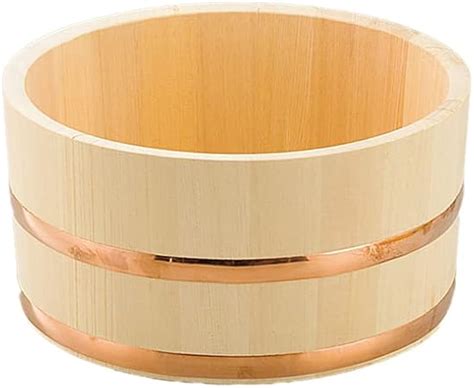 Made In Japan Hinoki Oke Pure Wood Bathtub Bucket Health